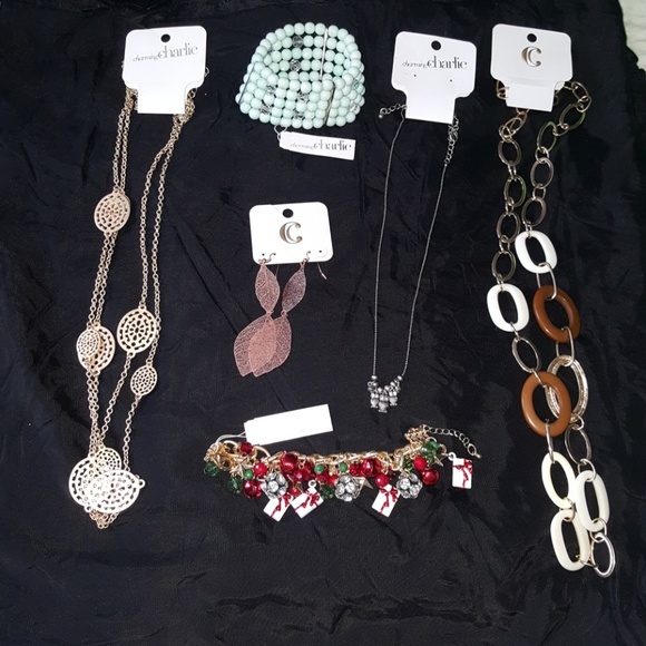 Charming Charlie | Jewelry | Charming Charlie Jewelry Bundle Set | Poshmark